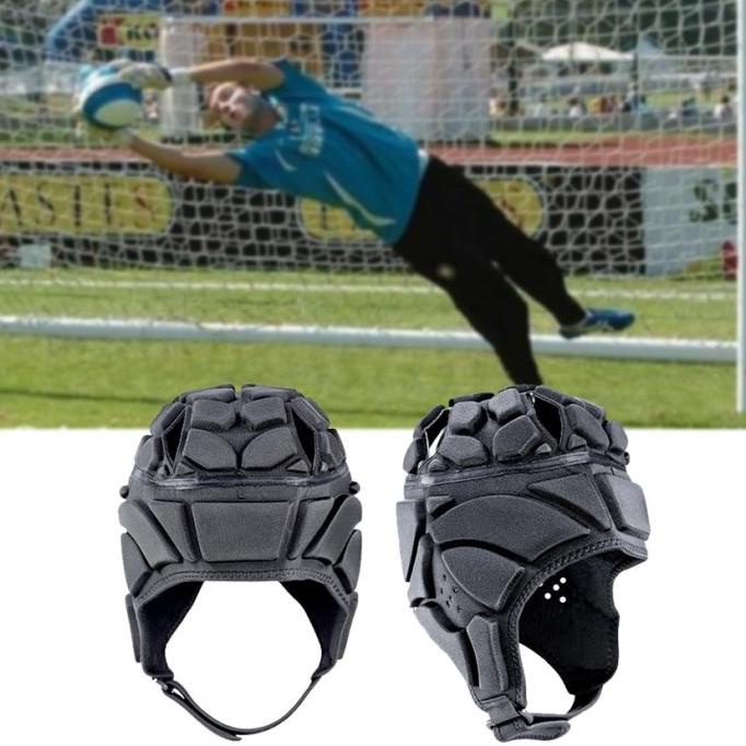 Jual pelindung kepala kiper futsal sepakbola goalkeeper helmet | Shopee ...