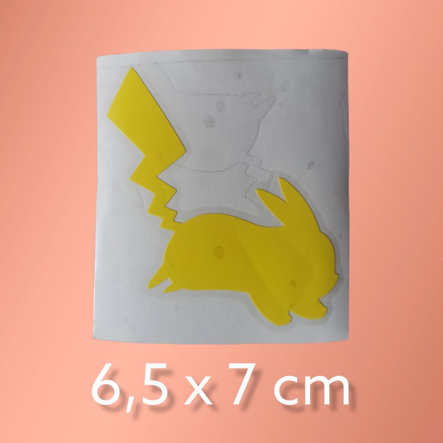 Jual Stiker cutting sticker pokemon pikachu motor mobil helm dinding ...