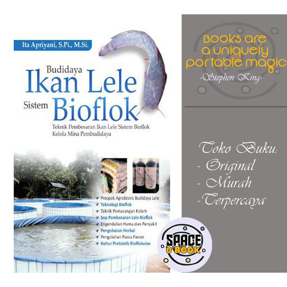 Jual Buku Budidaya Ikan Lele Sistem Bioflok (Deepublish) | Shopee Indonesia