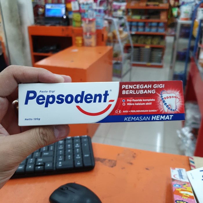 Jual PCS 120GR - PEPSODENT MERAH PENCEGAH GIGI BERLUBANG / ODOL PASTA ...