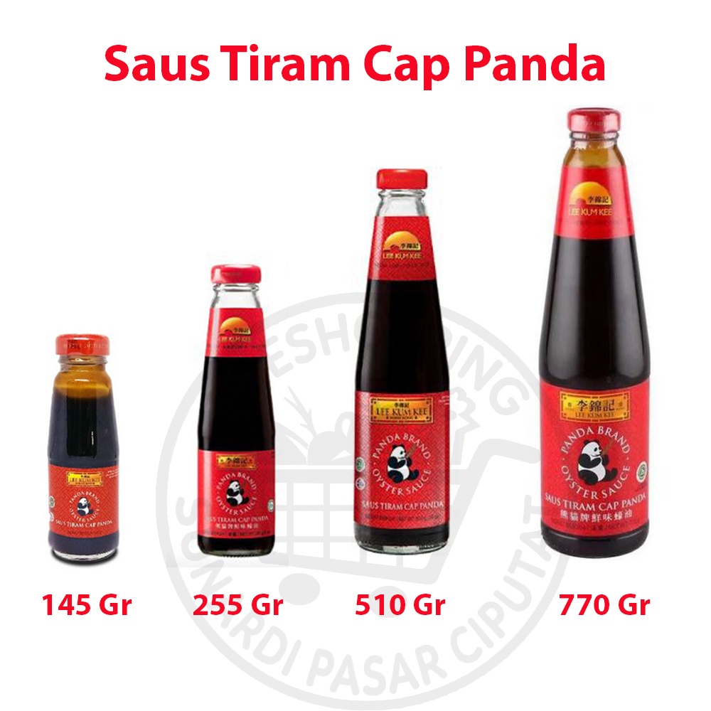 Jual Saus Tiram Cap Panda Lee Kum Kee 145 Gr / 255 Gr / 510 Gr / 770 Gr ...