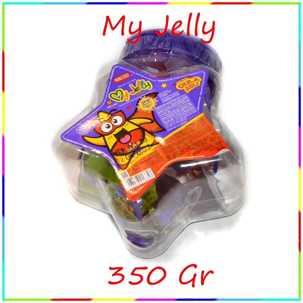 Jual my jelly makanan minuman jelly 350g | Shopee Indonesia
