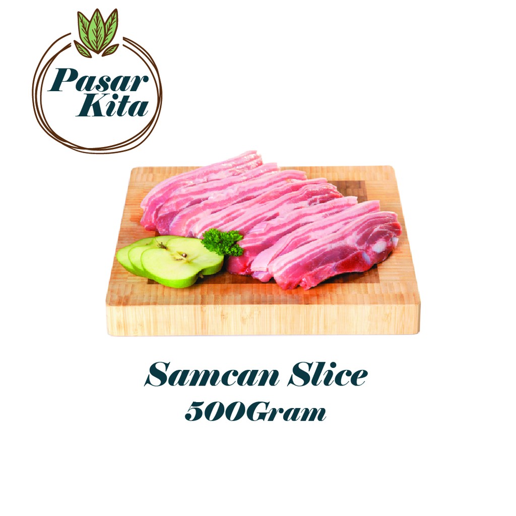 Jual Samcan Slice | Daging Babi Bagian Perut Slice | Pork Belly Slice ...