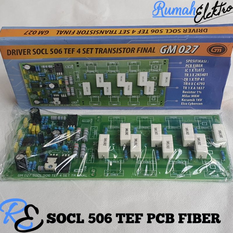 Jual Kit SOCL 506 TEF FIBER Plus Panel 4 Set TR Final by GM | Shopee ...