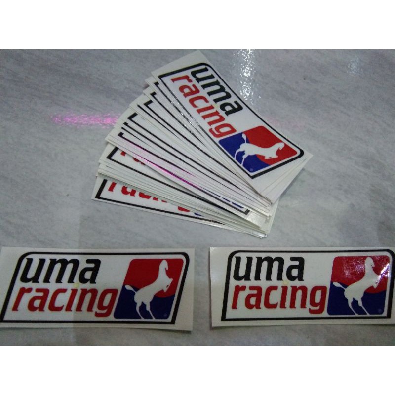 Jual stiker uma racing (isi 2) | Shopee Indonesia