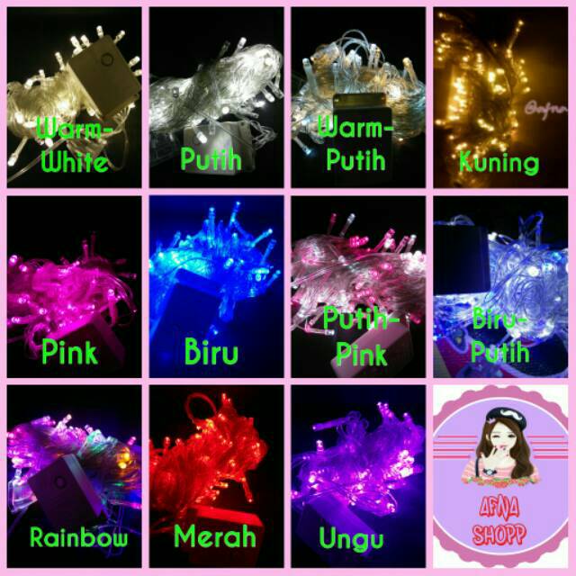 Jual Tumblr Light Led / Tumblr Light Led Murah / Lampu Hias / Lampu Led ...