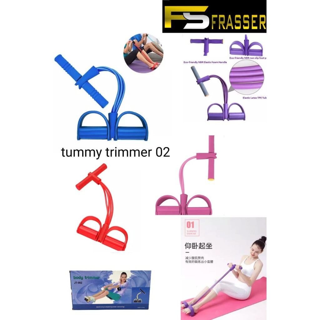 Jual Frasser Tummy Trimmer Karet 02 Alat Fitness Alat Olahraga Pengecil ...