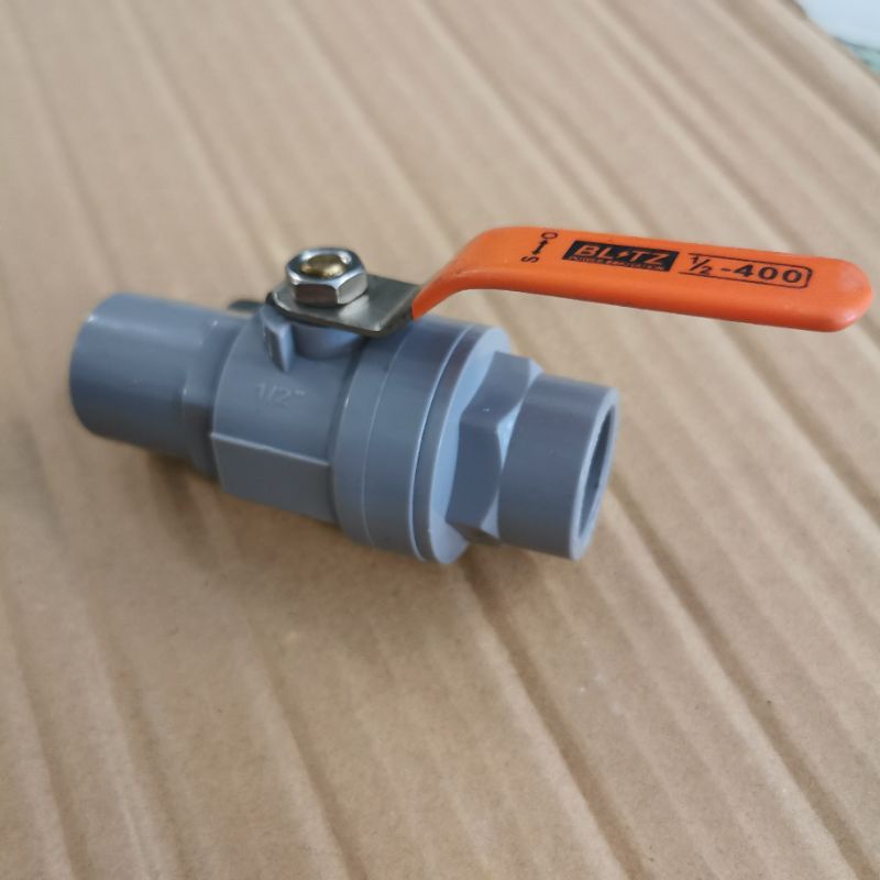 Jual Stop Kran PVC 1/2" Handle Logam 1/2 Inch | Shopee Indonesia