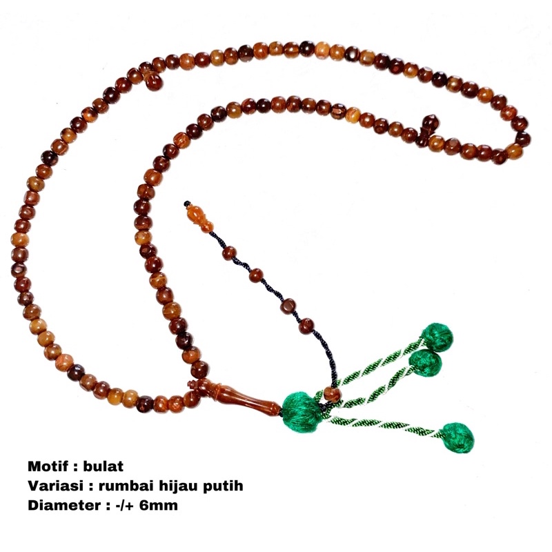 Jual TASBIH 99 RUMBAI HIJAU PUTIH | Shopee Indonesia