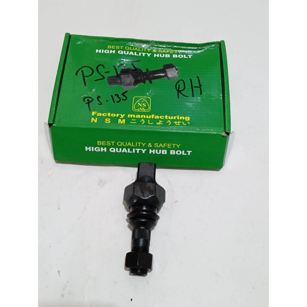 Jual REAR HUB BOLT /BAUT RODA +MUR MITSUBISHI PS-125/PS-135 HARGA PER 1 ...