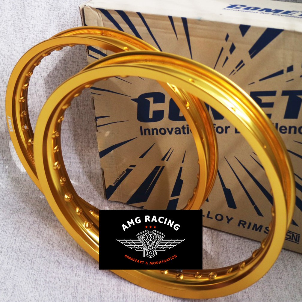 Jual Velg - Rim Comet Ring 14 x 140/160 warna Gold Emas | Shopee Indonesia