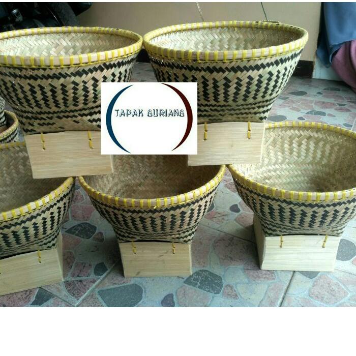 Jual Produk baru Boboko Poleng Bakul Nasi Bakul Nasi Bambu Bakul ...