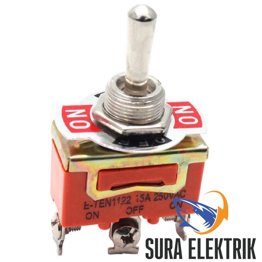 Jual Toggle Switch 1122 3 Kaki On-Off-On | Shopee Indonesia
