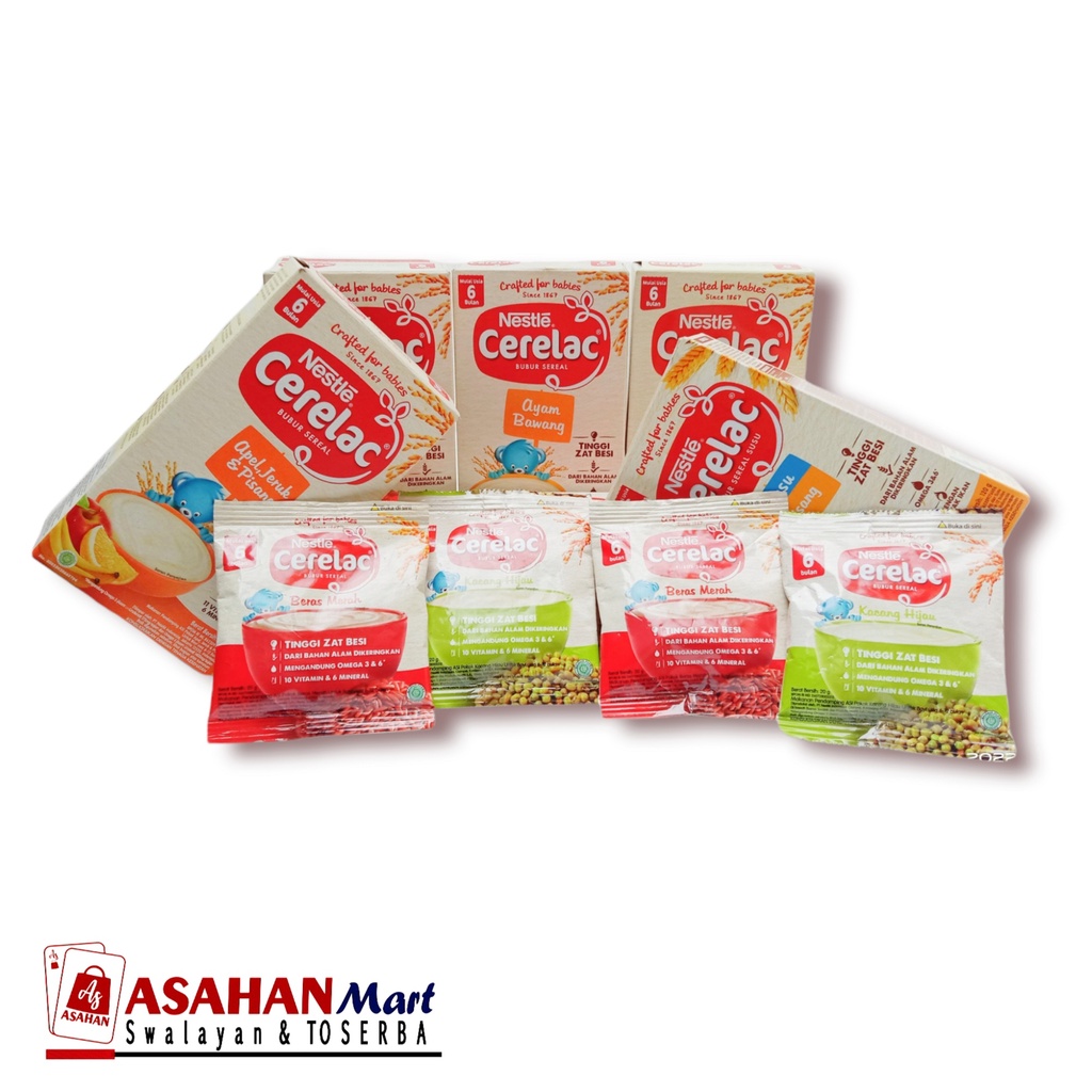 Jual Nestle Cerelac Bubur Sereal Sachet 20 gr | Shopee Indonesia