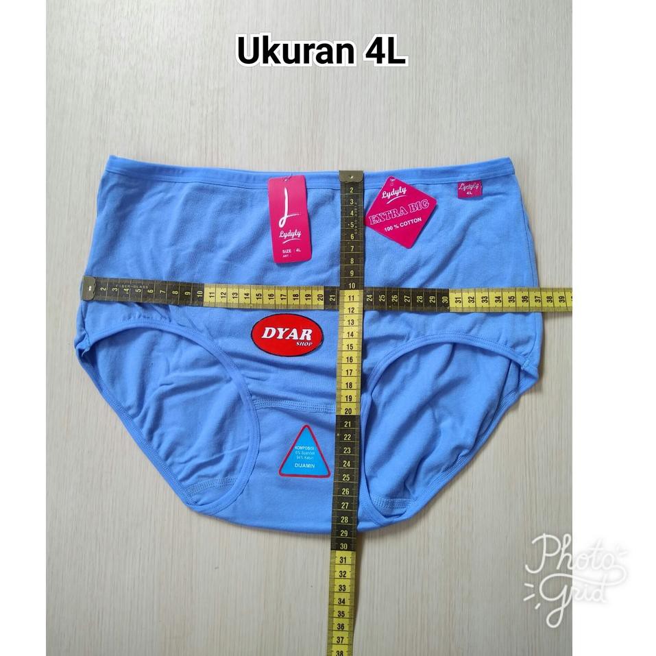 Jual ★ LII CD LYDYLY JUMBO LD 030 | Celana dalam wanita jumbo | lydyly jumbo | cd lydyly 3L 4L5L ...