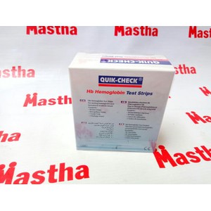 Jual Refill Strip Hemoglobin HB Quik Quick Cek Check Ceck cek hb Isi ...