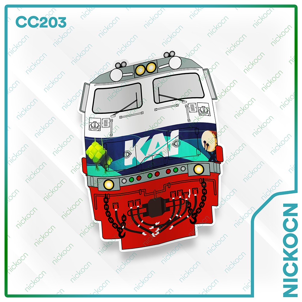 Jual Stiker Lokomotif CC203 | Shopee Indonesia