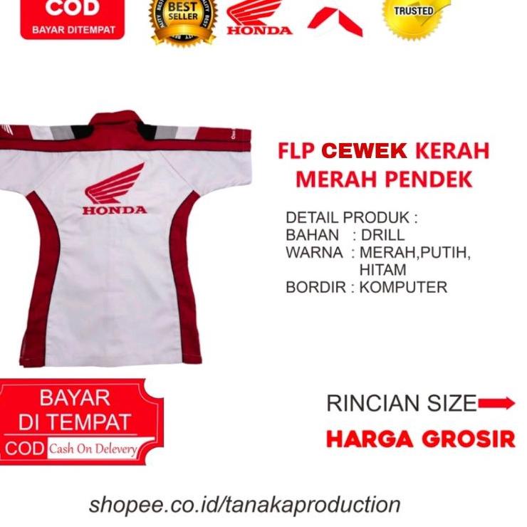 Jual Sangat Nyaman.. Seragam Honda Frontline People (FLP) Cewek ...