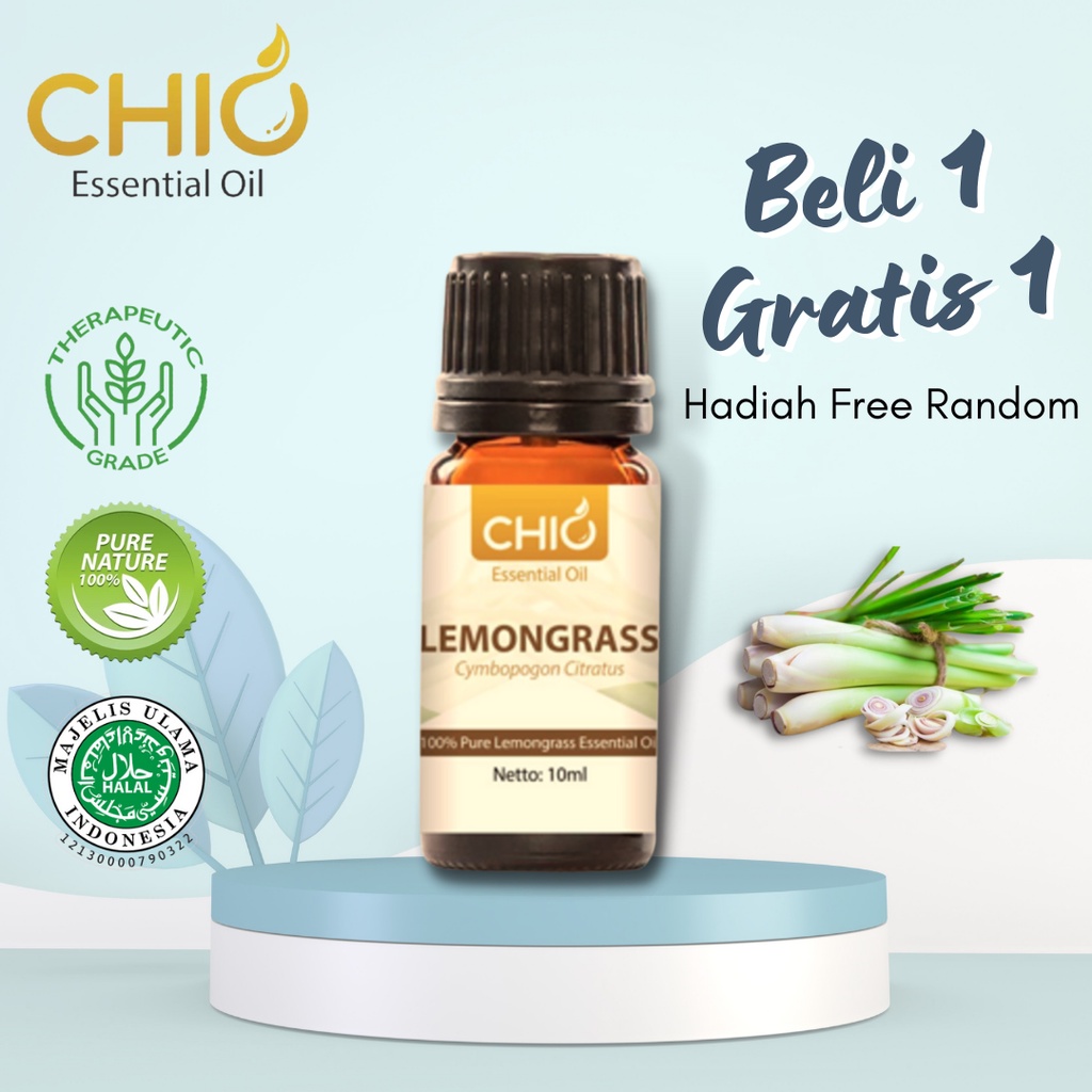 Jual BUY 1 GET 1 CHIO LEMONGRASS ESSENSIAL OIL | Shopee Indonesia