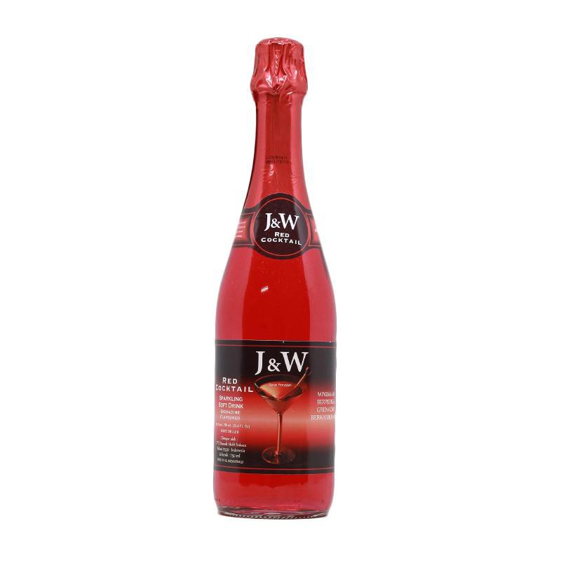 Jual J&W SPARKLING COCKTAIL - RED 750ml | Shopee Indonesia