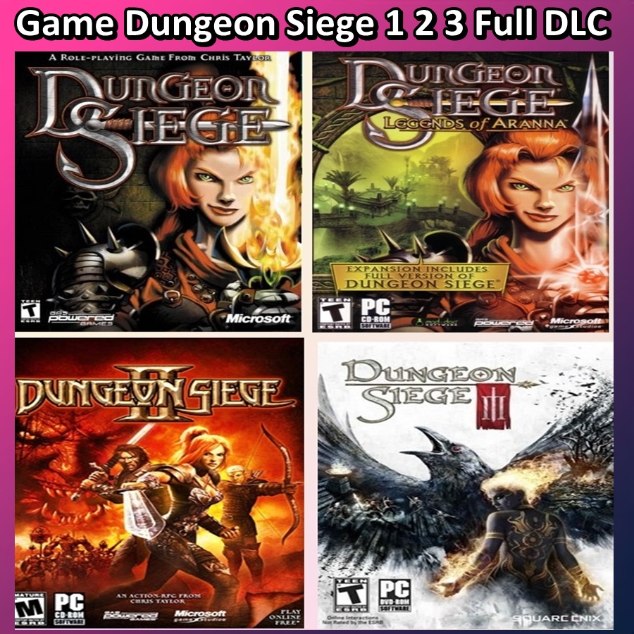 Jual Dungeon Siege 1 2 3 Full DLC Game untuk PC Laptop | Shopee Indonesia