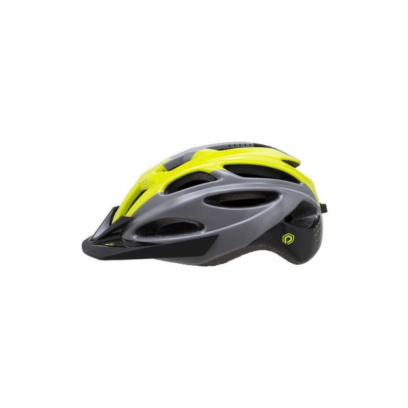 Jual Helm sepeda polygon cliff hijau-abu abu size m dan L mtb gravel ...