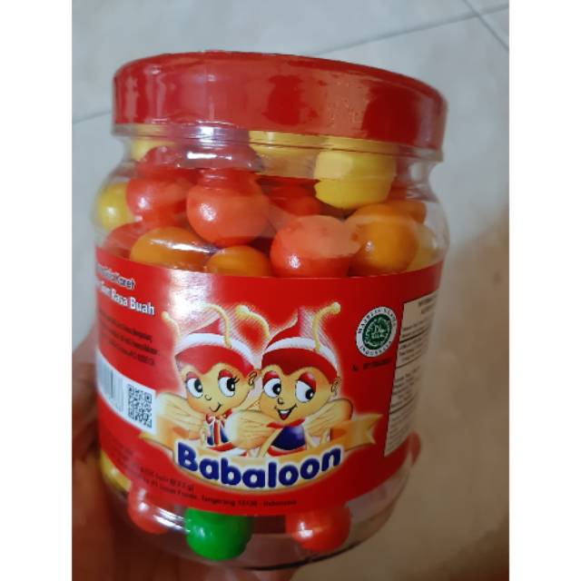 Jual BABALOON, KEMBANG GULA KARET, BUBBLE GUM RASA BUAH, PERMEN KARET ...