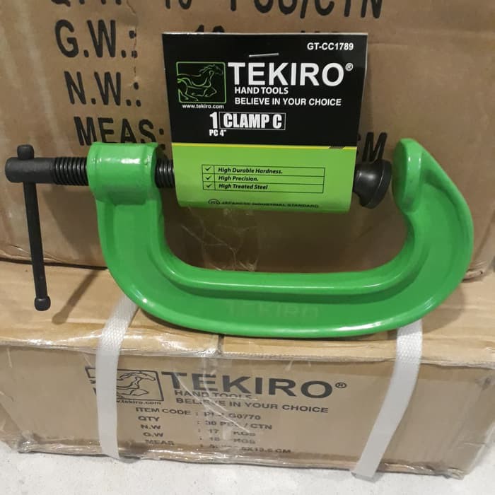 Jual Tekiro clamp C 4 inch / Klem C 4" | Shopee Indonesia
