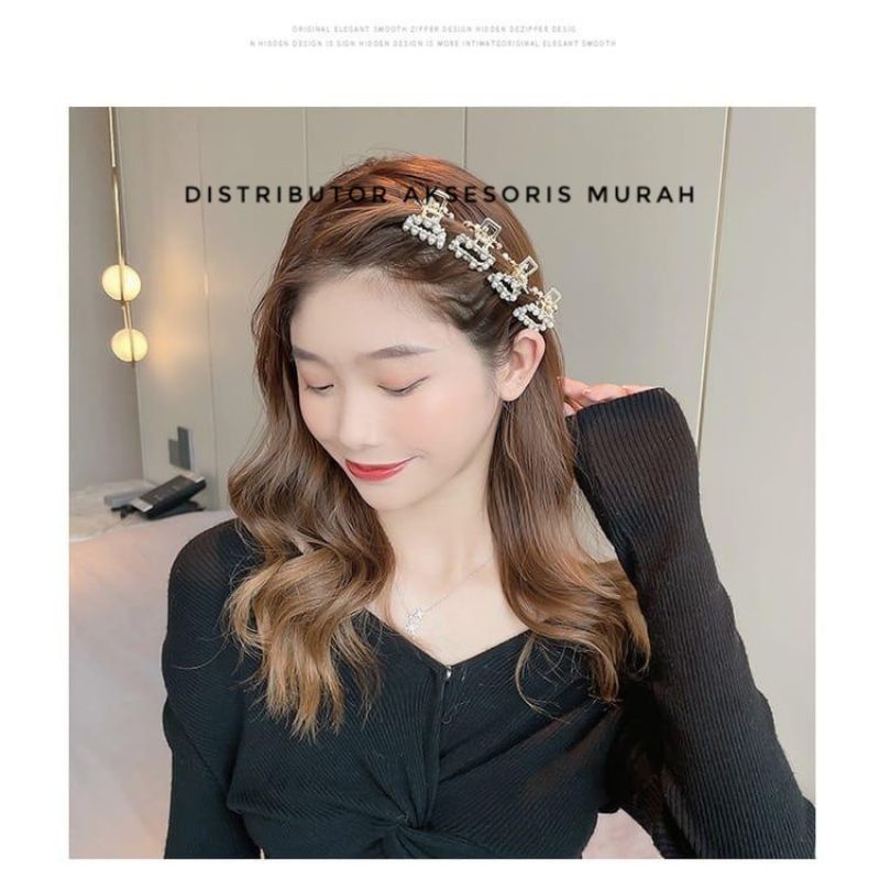 Jual jaday mutiara elegant /jepit rambut alloy korea mutiara permata ...