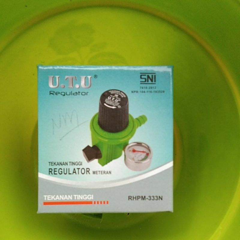 Jual Regulator utu gas high pressure tekanan tinggi dengan meteran ...