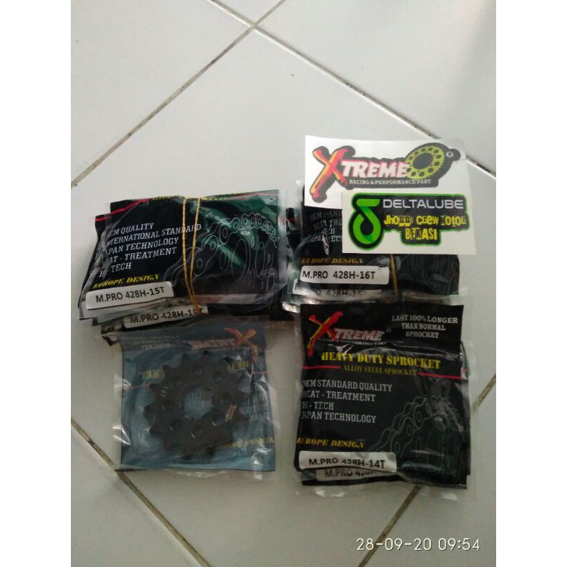 Jual GEAR SET XTREME MOTOR HONDA SPORT NEW CB. CBR | Shopee Indonesia