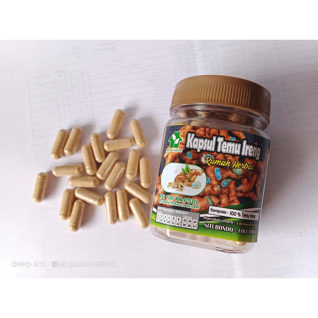Jual Kapsul Temu Ireng isi 100 kapsul | Shopee Indonesia