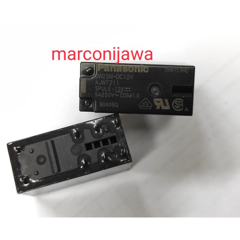 Jual Relay Rilay JW2SN-12Vdc 5A 250V 8pin panasonic | Shopee Indonesia