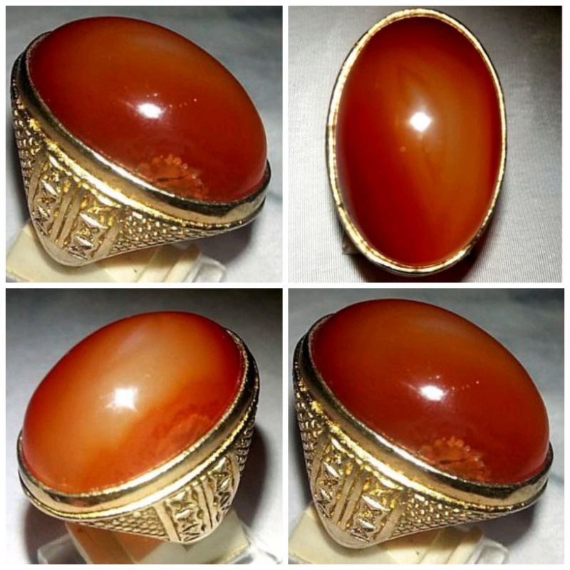 Jual batu cincin anggur red chalcedony baturaja natural original (170 ...