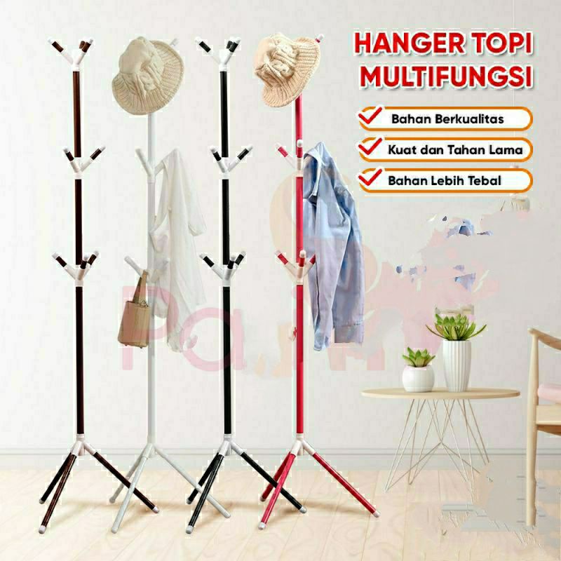 Jual Stand Hanger Gantungan Topi Jaket Gantungan Pakaian Gantungan ...