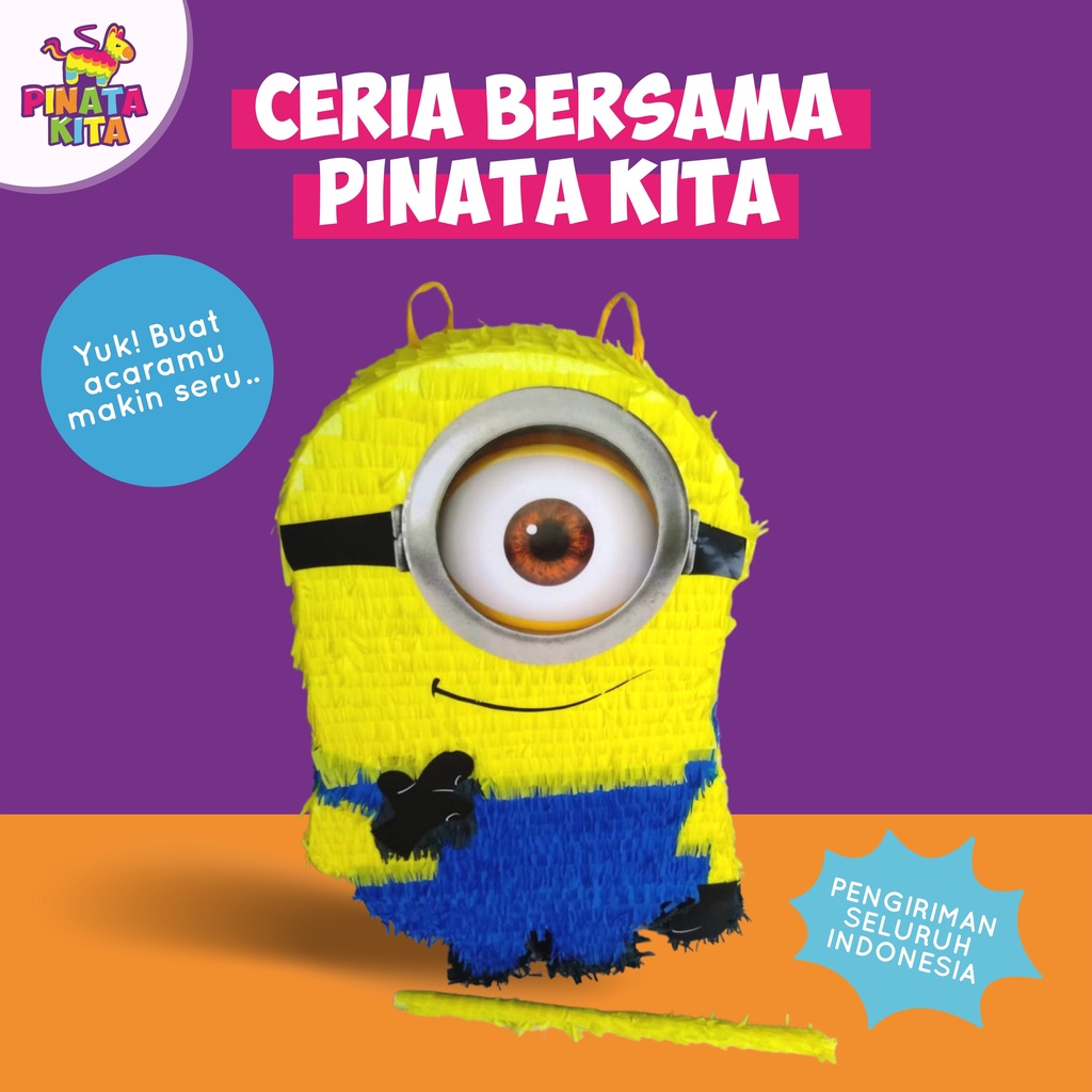 Jual pinata minion / pinata karakter minion / pinata minions / pinata ... Jual pinata minion / pinata karakter minion / pinata minions / pinata ...