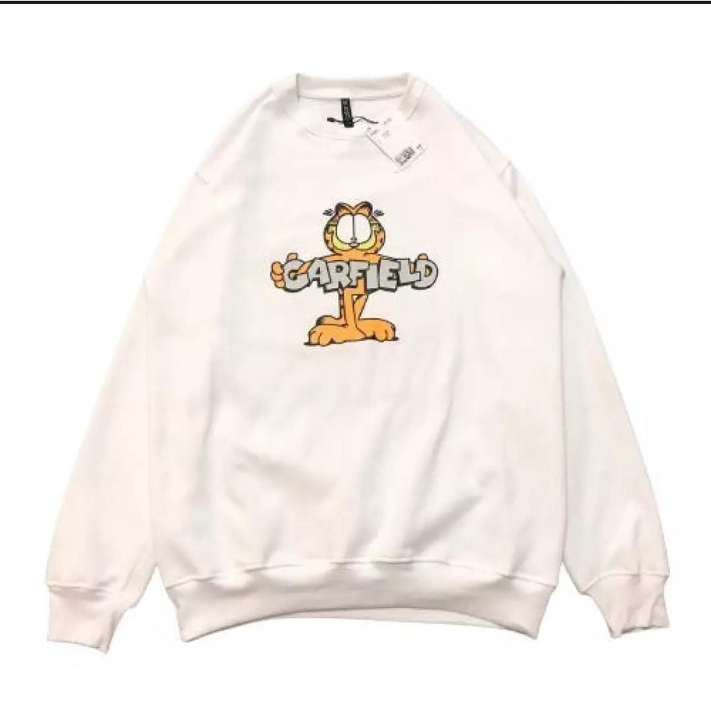 Jual Crewneck Nasa HM Garfield Premium Full Lebel Uniqlo l Sweater ...