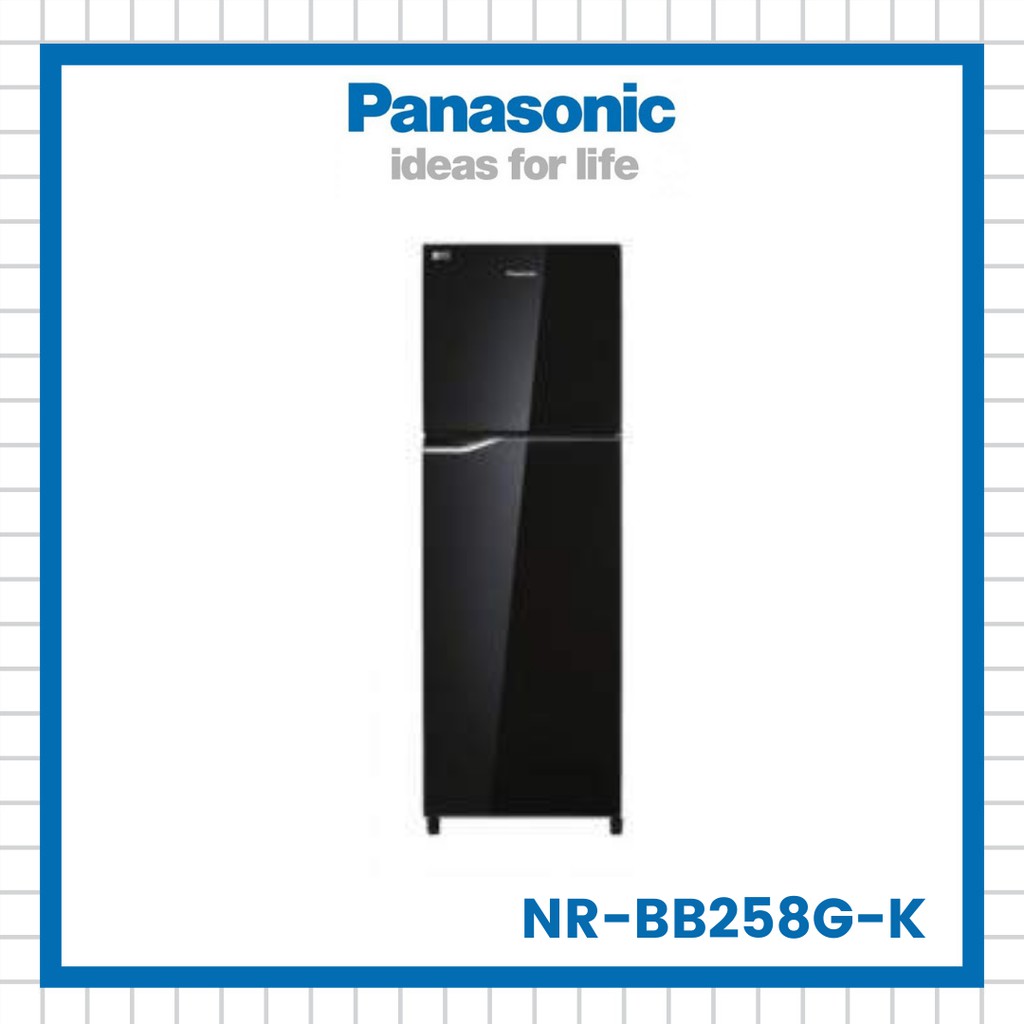 Jual LEMARI ES PANASONIC 2 PINTU NR-BB258G-K / KULKAS PANASONIC 2 PINTU ...