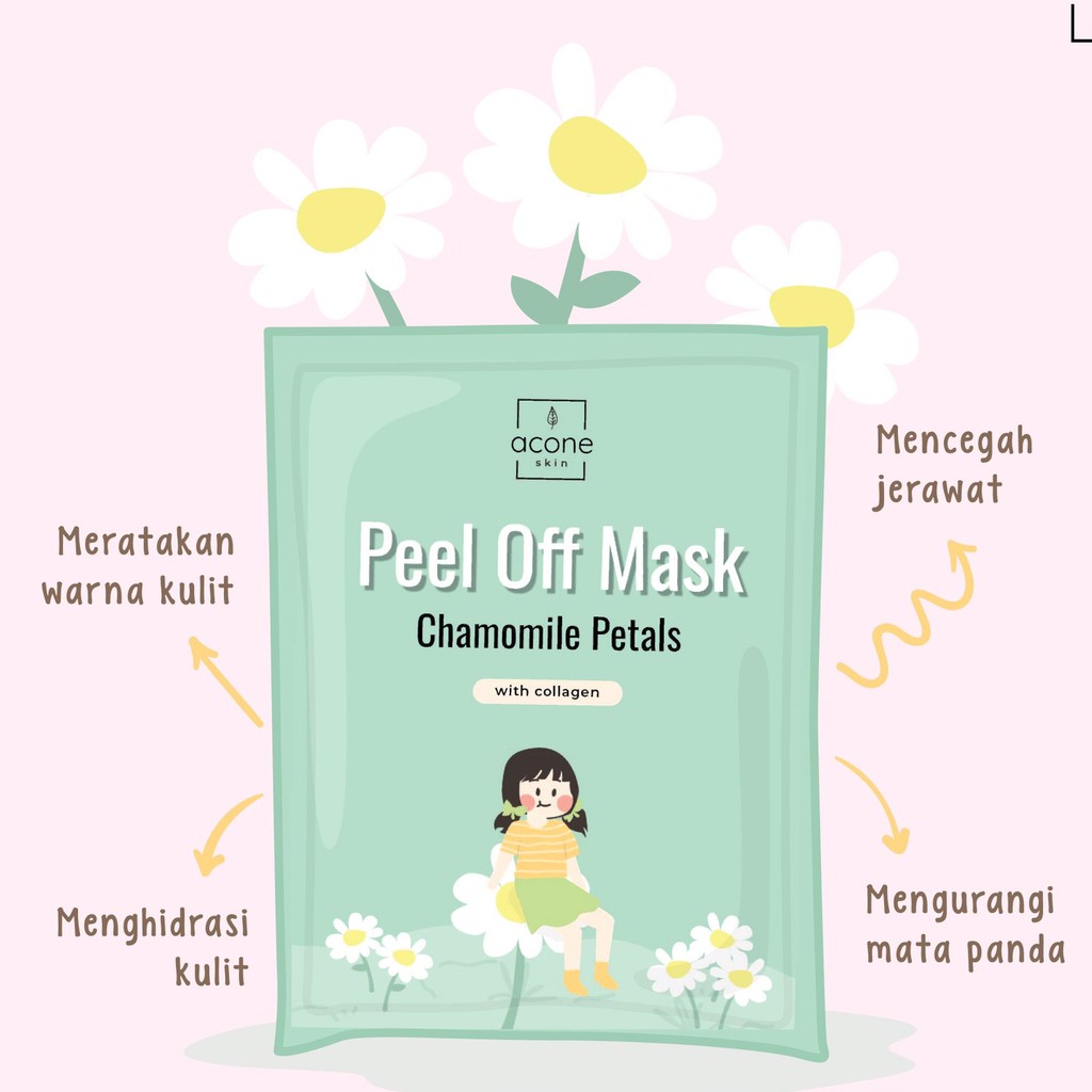 Jual [BUY 5 FREE GIFT] ACONE Peel Off Mask Petal by Aconeskin / Masker ...