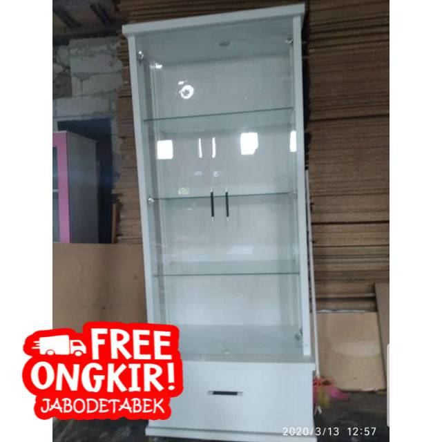 Jual RAK KACA TREND MINIMALIS PF | Shopee Indonesia