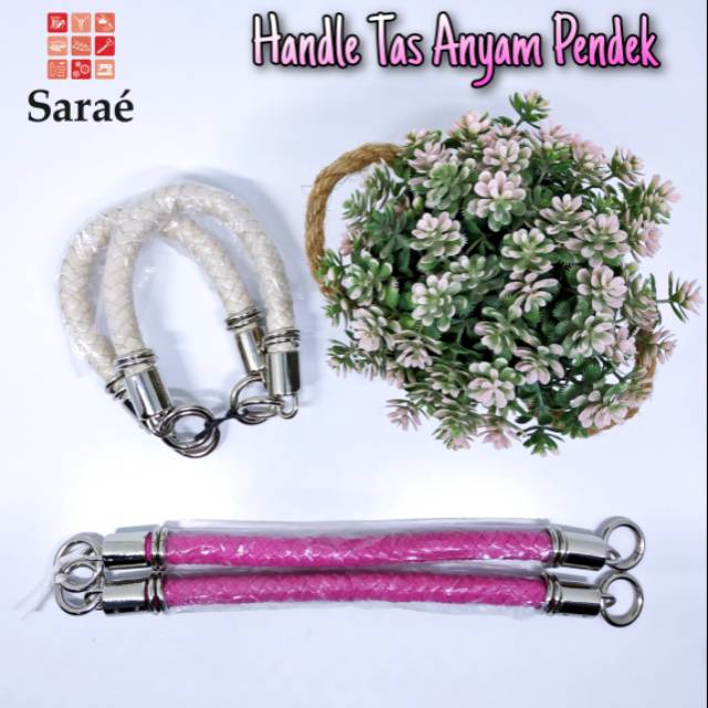 Jual Handle Tas Anyam Pendek/Pegangan Tas/ | Shopee Indonesia