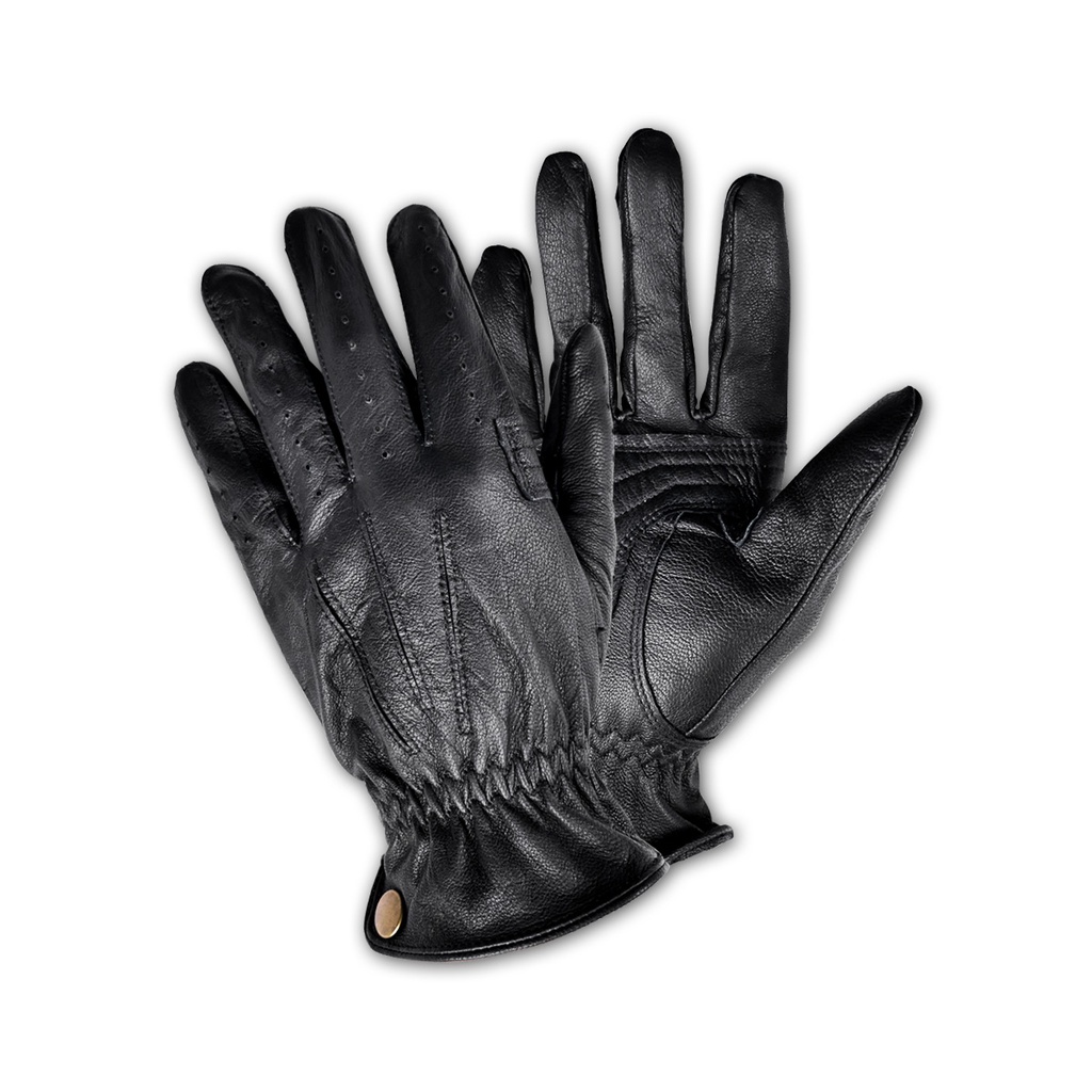 Jual Howard Smith Hsg-001 Leather Gloves Black | Shopee Indonesia