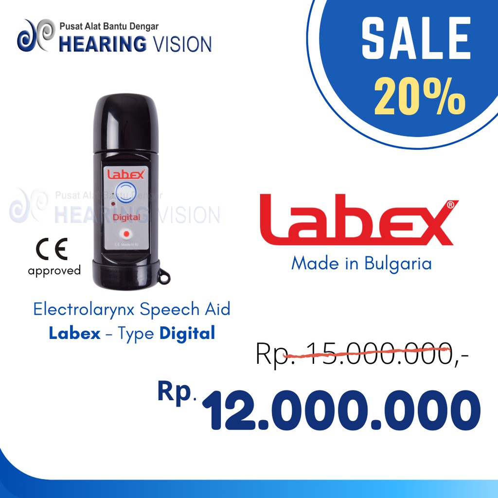 Jual Electrolarynx Speech Aid - Labex Digital | Shopee Indonesia