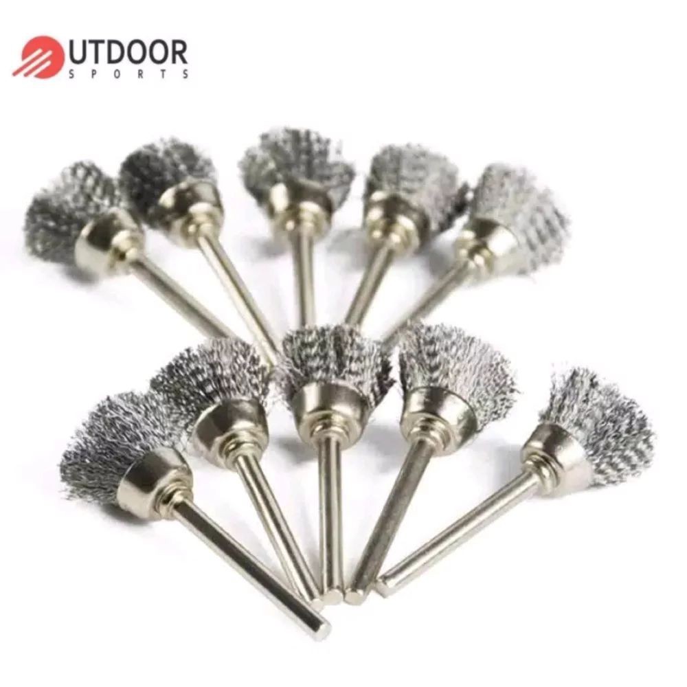 Jual High Quality Sikat Kawat Wire Brush Mini Grinder Mangkok Roda Besi ...