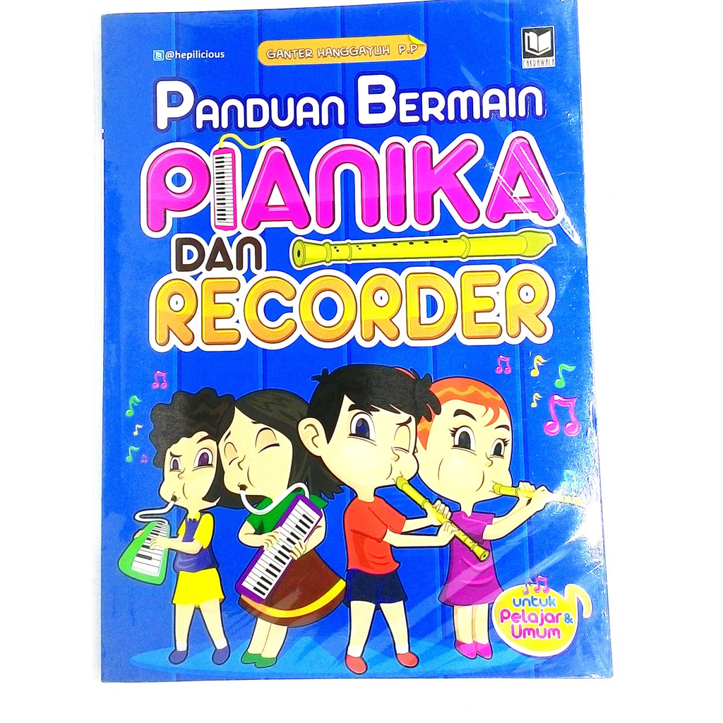 Jual Panduan bermain pianika dan recorder | Shopee Indonesia