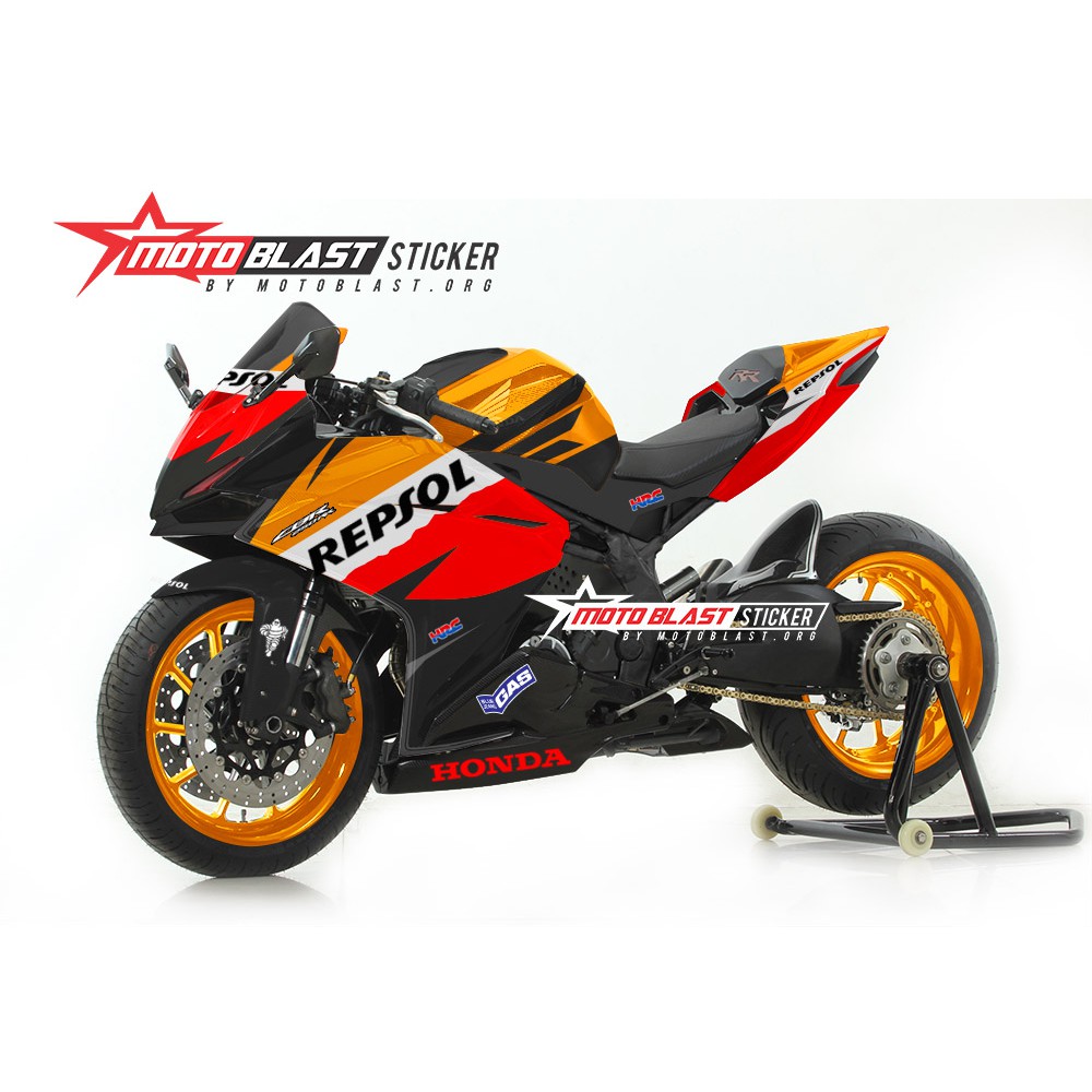 Jual Decal Stiker Honda CBR250RR Livery Repsol Stoner Full Body ...