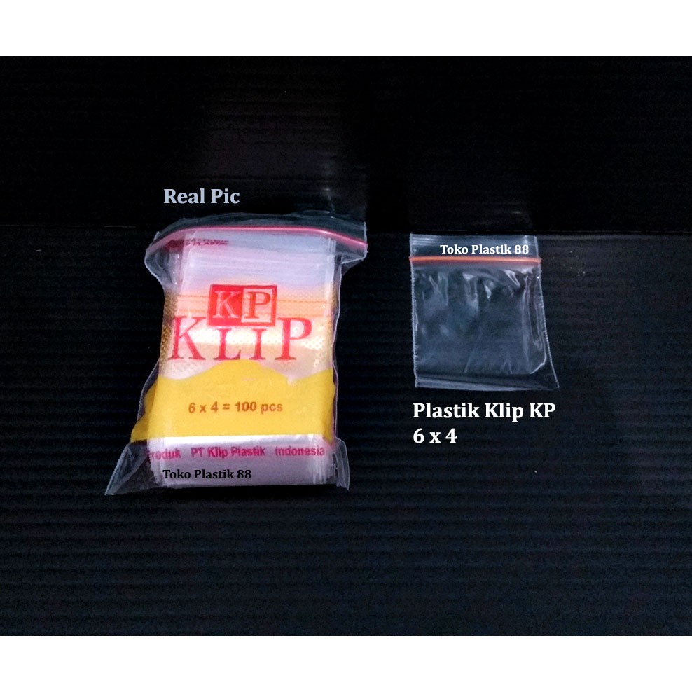 Jual Klip | Plastik Klip KP 6x4 cm. | Shopee Indonesia