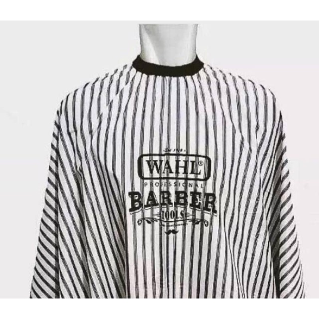 Jual Kip potong rambut / Kep cukur / Cape Barber salur hitam | Shopee ...