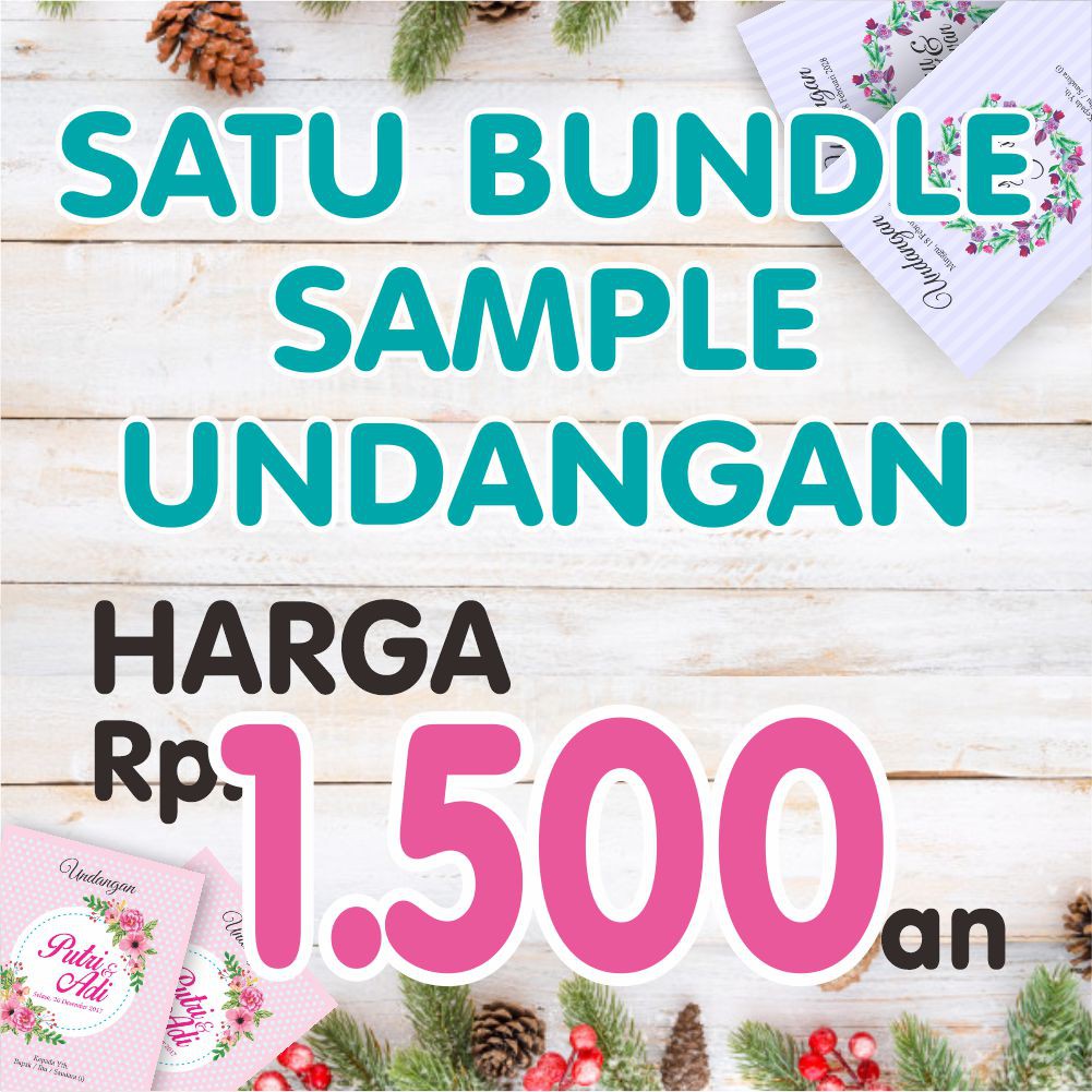 Jual SAMPLE UNDANGAN BLANKO RANDOM LUCU | Shopee Indonesia