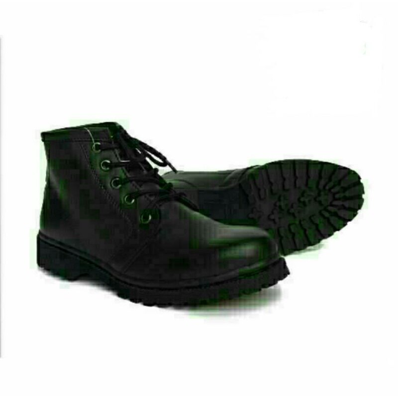 Jual ORIGINAL SEPATU SAFETY HIGH WANITA / UJUNG BESI PDL PDH TNI POLRI ...